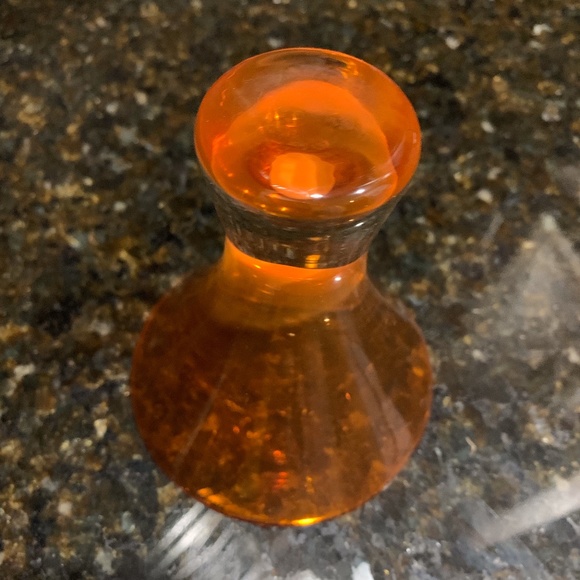 Crate&Barrel | Dining | Cb2 Small Martini Orange Glass | Poshmark